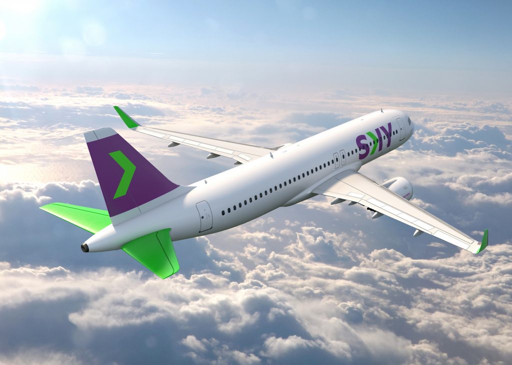 La compañía Sky operará una nueva flota de aviones con aeronaves más ...