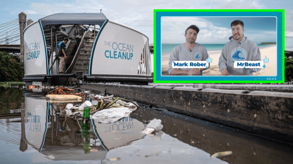 La campaña de MrBeast y Mark Rober que eliminó toneladas de basura marina